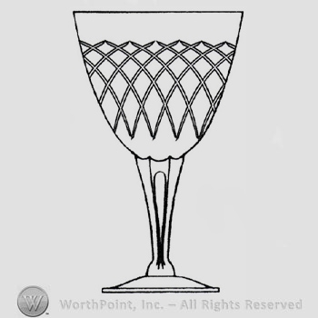 Mark with Glass Pattern: Waverly. | #762101
