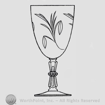 Mark with Glass Pattern: Wistaria. | #762165