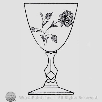 Mark with Glass Pattern: Gypsy Rose. | #762195