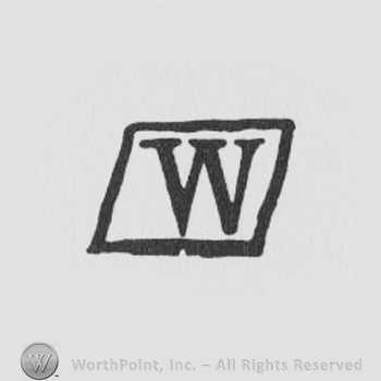 Mark with a W inside a rectangle | #76245