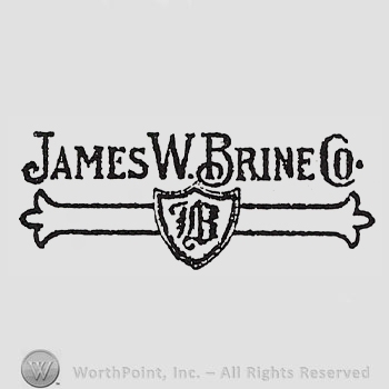 Mark with The text "JAMES W.BRINE Co", a stripe | #763180