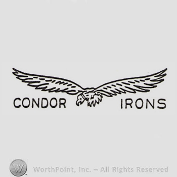 Mark with The text "CONDOR IRONS" and an eagle. | #763214