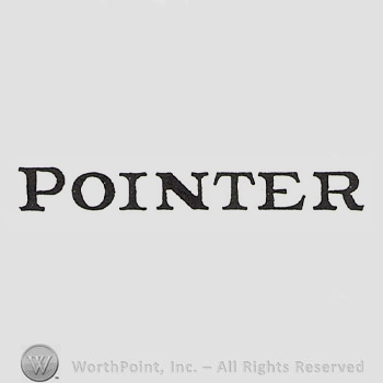 Mark with The word "POINTER". | #763236