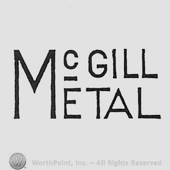 Mark with The text "Mc GILL METAL". | #763309