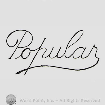 Mark with The word "Popular" and a line. | #763344