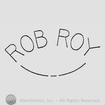 Mark with The text "ROB ROY" and a half of an | #763349