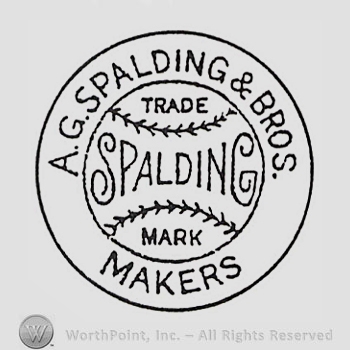 Mark with A circle, the text "A.G. SPALDING & | #763439
