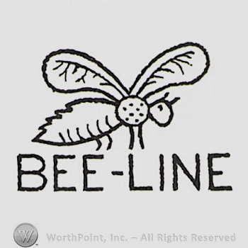 Mark with A bee and the text "BEE-LINE". | #763543