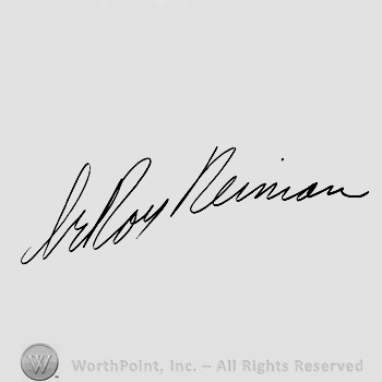 Mark with Signature: LeRoy Neiman. | #766068