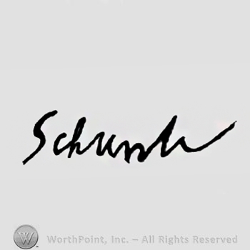 Mark with Signature: Louis Schanker. | #766075