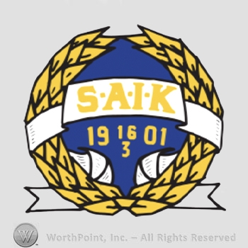 Mark with The text "SAIK 1901 16 3", a ribbon and | #766156