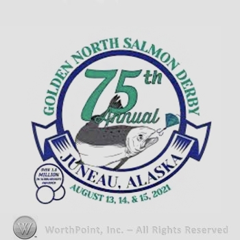 Mark With The Text Golden North Salmon Derby 766249