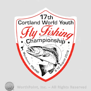Mark with The text "17th Cortland World Youth Fly | #766259