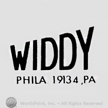 Mark with The text "WIDDY PHILA 19134 PA". | #766390