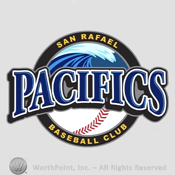 Mark with The text "SAN RAFAEL PACIFICS BASEBALL | #766432