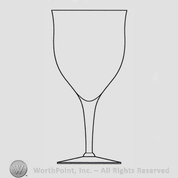 Mark with Glass Pattern: Stem 29; goblet. | #767415