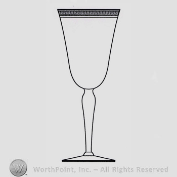 Mark with Glass Pattern: Bracelet; goblet. | #767418