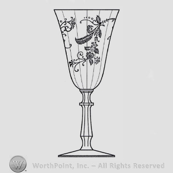 Mark with Glass Pattern: Vesta, Etch 1041; | #767490