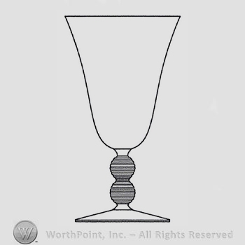 Mark with Glass Pattern: Stem 80; goblet. | #767506