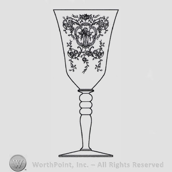 Mark with Glass Pattern: Bridal Bouquet. Etch | #767518