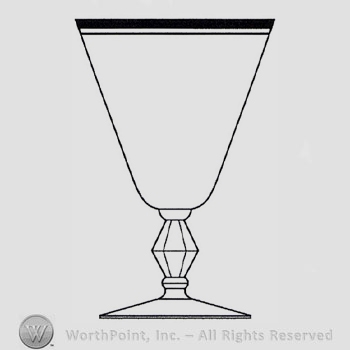 Mark with Glass Pattern: Lincoln; goblet. | #767630