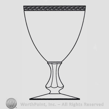 Mark with Glass Pattern: L15-1; goblet. | #767686