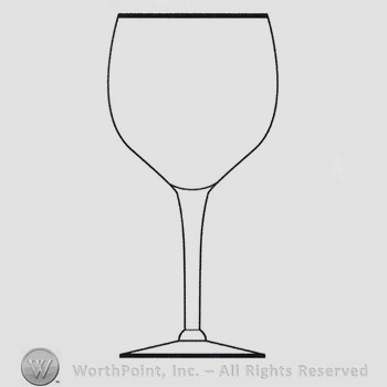 Mark with Glass Pattern: Lenore; goblet. | #767759