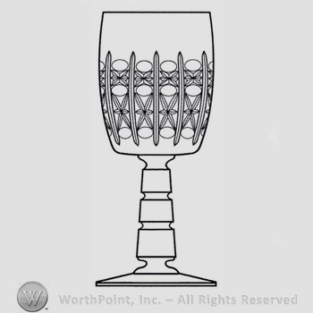Mark with Glass Pattern: Cairo; goblet. | #768220