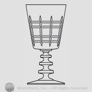 Mark with Glass Pattern: Pickett; goblet. | #768230