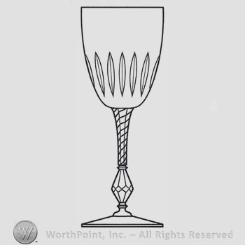 Mark with Glass Pattern: Simplicity; goblet. | #768341