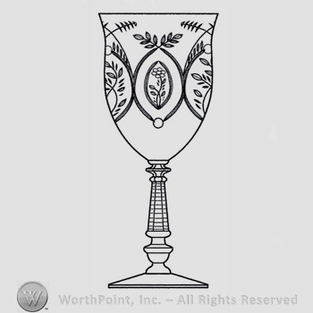 Mark with Glass Pattern: Lynhurst; goblet. | #768414