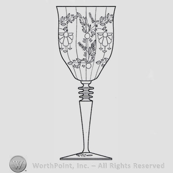Mark with Glass Pattern: 2009-3; goblet. | #768441