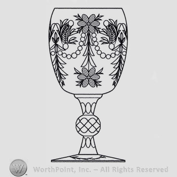 Mark with Glass Pattern: 2015-1; goblet. | #768487