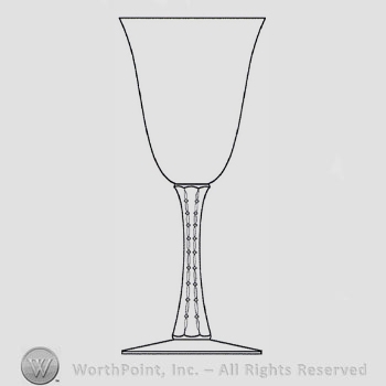 Mark with Glass Pattern: Stem 6000; goblet. | #769176