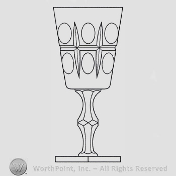 Mark with Glass Pattern: Wexford; goblet. | #769216
