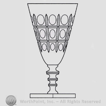 Mark with Glass Pattern: Wexford; goblet. | #769310