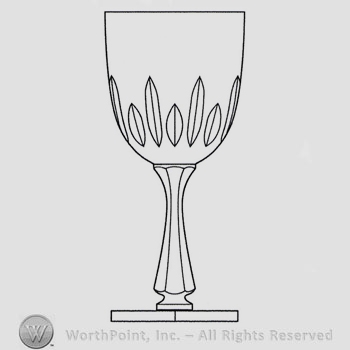 Mark with Glass Pattern: Dunmore; goblet. | #769337
