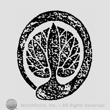 Mark with mallow leave, circle, Matsumoto family. | #771689