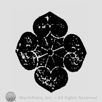 Mark with 4 mallow leaves, Kitamura family, | #771790