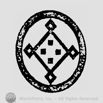 Mark with 4 cobblestones, Odashima family, Tokyo. | #772104