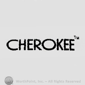 Mark with The word "CHEROKEE" on a label. | #773601
