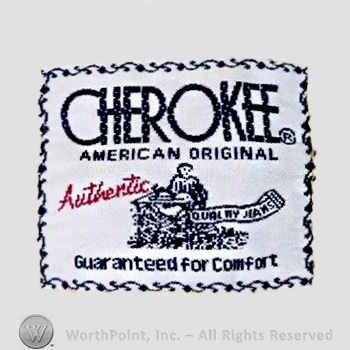 Mark with The text "CHEROKEE AMERICAN ORIGINAL | #773605