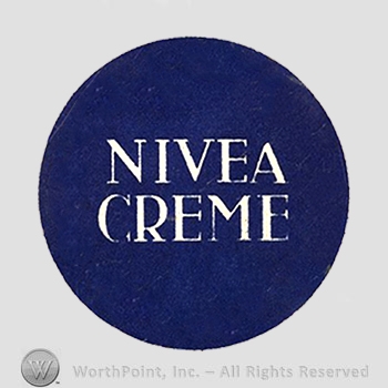 Mark with The text "NIVEA CREME" on a round creme | #773683