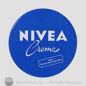 Mark with The text "NIVEA CREME" on a round creme | #773691