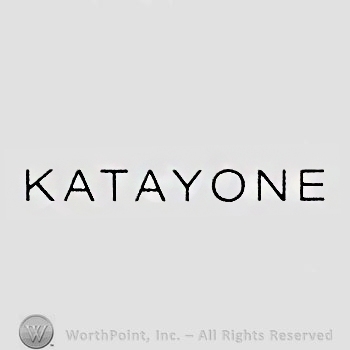 Mark with The word "KATAYONE". | #773754