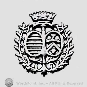 Mark with An insignia surrounded by laurels, and | #773924