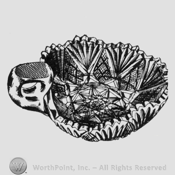 Mark with Cut Glass Pattern: Irving; bonbon. | #774811