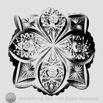 Mark with Cut Glass Pattern: Pilgrim; bonbon. | #774854