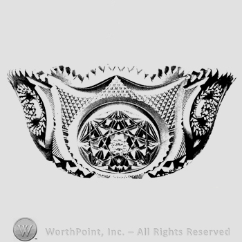 Mark with Cut Glass Pattern: Chester; bowl. | #774935