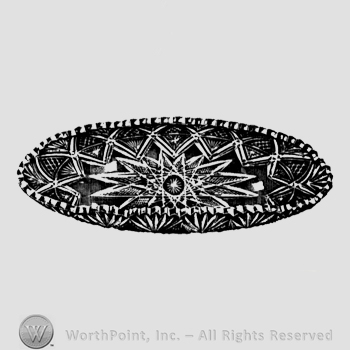 Mark with Cut Glass Pattern: Manhattan; celery | #775091